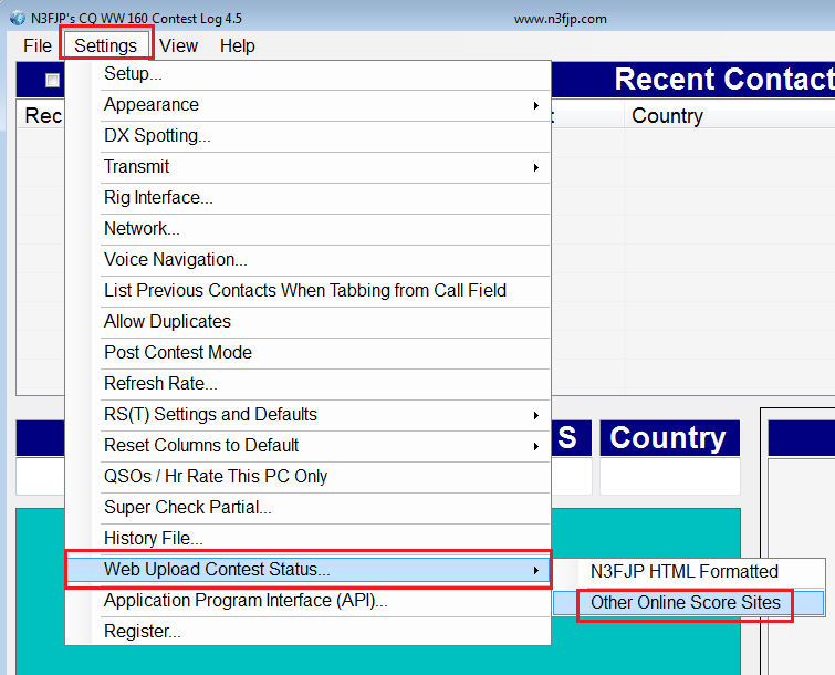 Configuring N3FJP loggers – Contest Online ScoreBoard